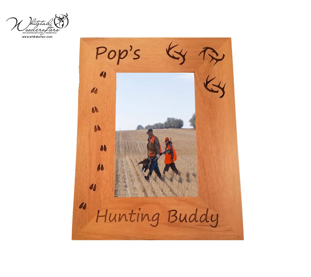 Hunting Buddy Picture Frame | Personalized Hunting Gift